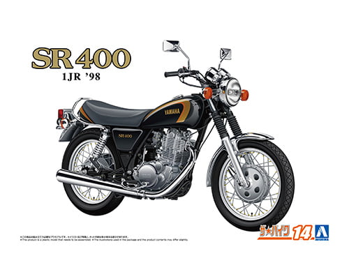 Aoshima 06498 YAMAHA 1JR SR400 '98