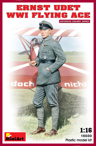 MiniArt 16030 Ernst Udet. WW1 Flying Ace