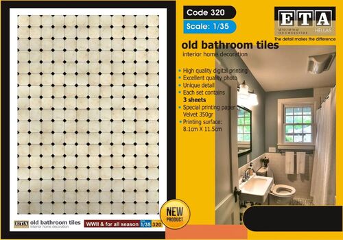 ETA DIORAMA ACCESSORIES 320 Bathroom Tiles