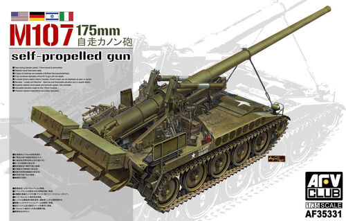 AFV Club 35331 M107 Self-Propelled Gun 175mm