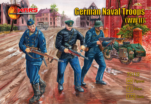 Mars 72112 German WWII Naval Troops