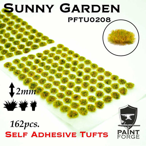 Paint Forge PFTU0208 Sunny Garden Grass Tufts 2mm