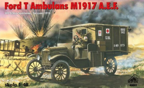 RPM 48001 Ford T ambulans M1917 A.E.F.