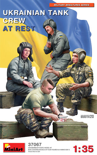 MiniArt 37067 Ukrainian tank crew at rest