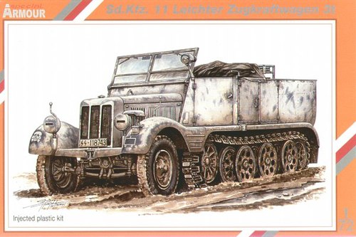 Special Armour 72002 Sd.Kfz. 11 Leichter Zugkraftwagen 3t