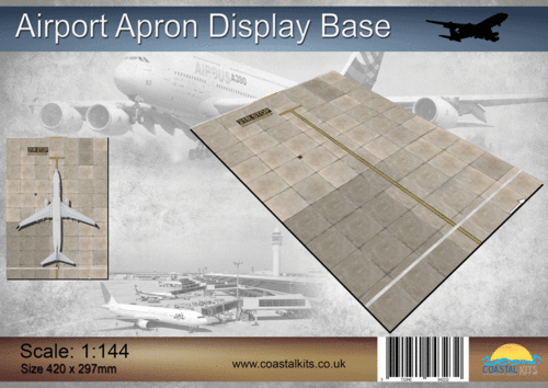 Coastal kits S251-144 1:144 Airport Apron 420 x 297mm