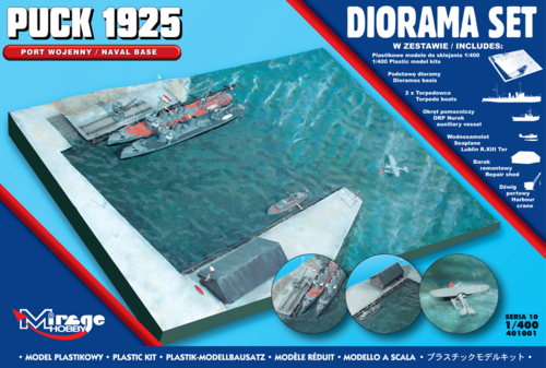 Mirage-Hobby 401001 PUCK 1925 (Port Wojenny) (Diorama Set)