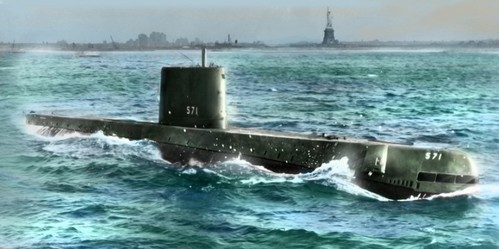 Mikromir 350-009 SSN-571 Nautilus