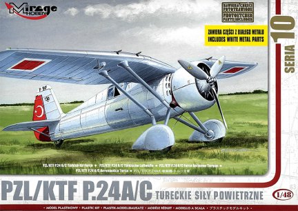 Mirage-Hobby 481005 PZL/KTF P.24c Tureckie Siły Powietrzne