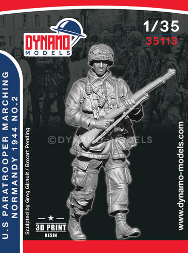 Dynamo-Models 35113 US Paratrooper ‘’Rifleman’’ Marching (Normandy 1944) No.2