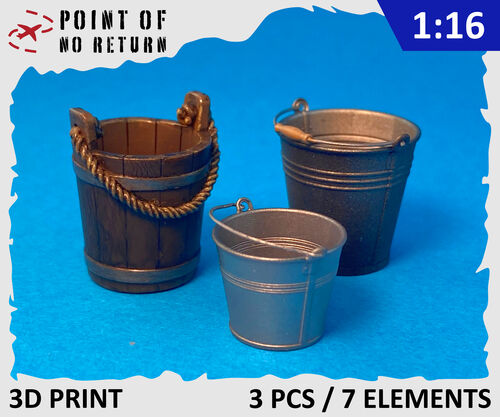 Point Of No Return 16-23007 Buckets (3 pcs)