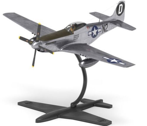 Airfix 55013 North American P-51 D Mustang Model Set (New Tooling)