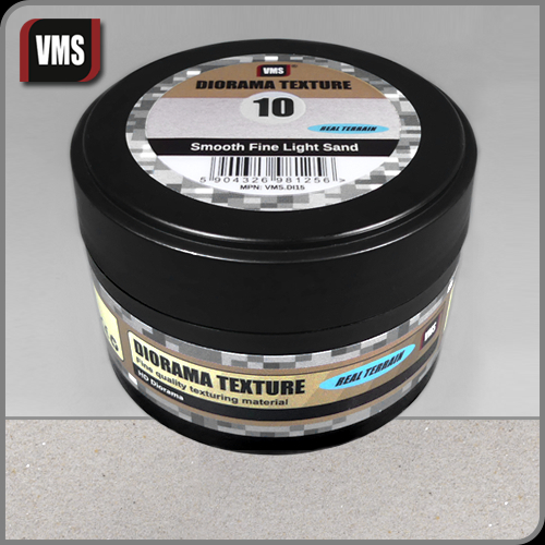 VMS DI15 Diorama Texture No. 10 Smooth Fine Light Sand (100ml)