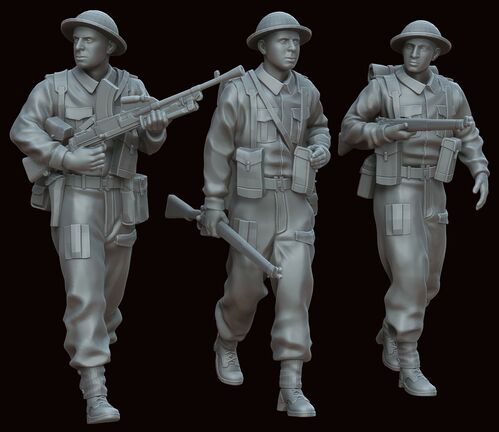 White Stork Miniatures F72050 British infantry on patrol