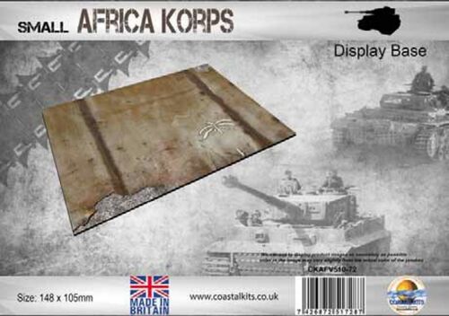 Coastal kits AFV510-72 Small Africa Korps Display Base