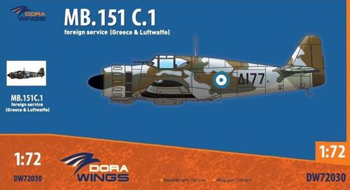 Dora Wings 72030 MB.151 C.1 foreign service (Greece & Luftwaffe)