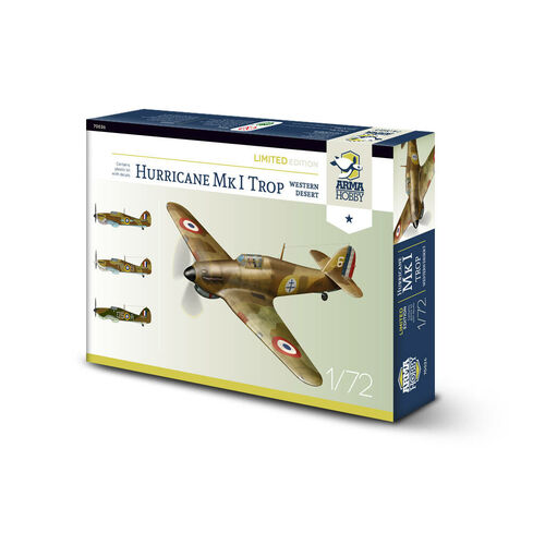 Arma Hobby 70026 Hurricane Mk I trop Western Desert Limited Edition