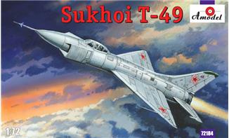 A-Model 72184 Sukhoi T-49 Soviet interceptor jet