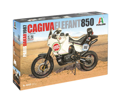 Italeri 4643 Cagiva Elefant 850 Paris-Dakar 1987