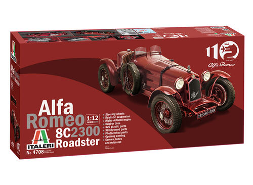 Italeri 4708 Alfa Romeo 8C 2300 Roadster