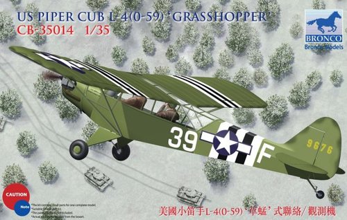Bronco CB35014 US Piper Cub L-4(0-59) Grasshopper