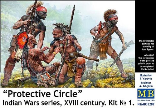 Master Box 35209 "Protective Circle" - Indian Wars series