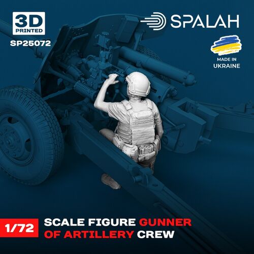Spalah 25072 Gunner of Arillery Crew (1 Figure / 3D-Printed)