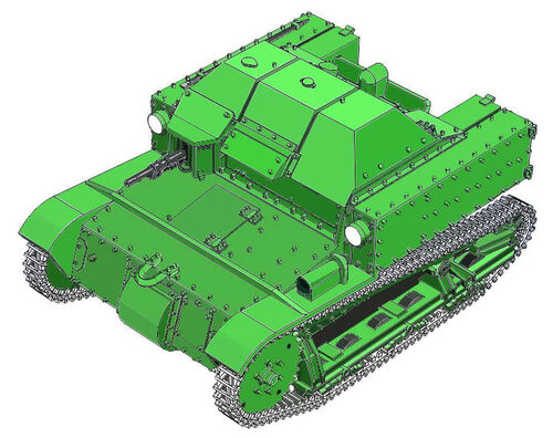 Zebrano 72046 T-27 Soviet Tankette