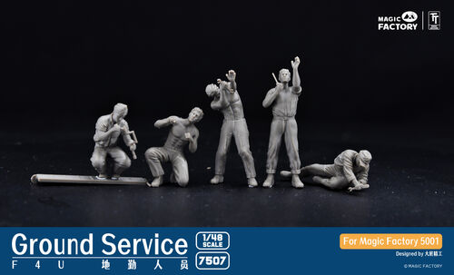 Magic Factory 7507 US WWII Ground Service Crew Set
