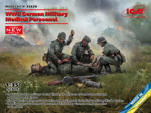 ICM 35620 WWII German Military Medical Personnel