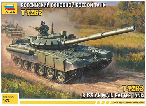 Zvezda 5071 T-72B3 Russian Main Battle Tank