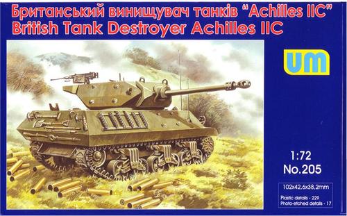 Unimodels 205 Achilles IIC British tank destroyer