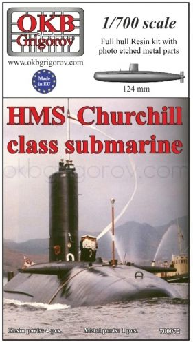 OKB Grigorov N700072 HMS Churchill class submarine