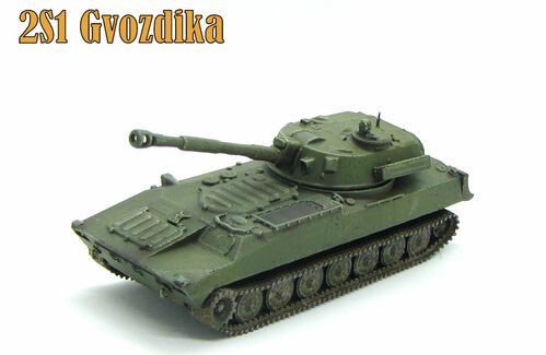 RED TANK MINIATURE 72044 2S1 Gvozdika