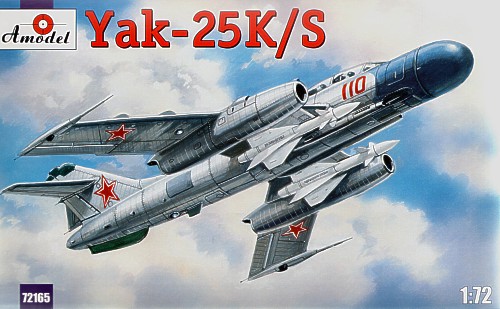A-Model 72165 Yakovlev Yak-25K/S Soviet Jet Fighter