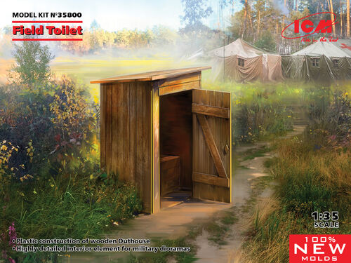ICM 35800 Field Toilet (100% new molds)