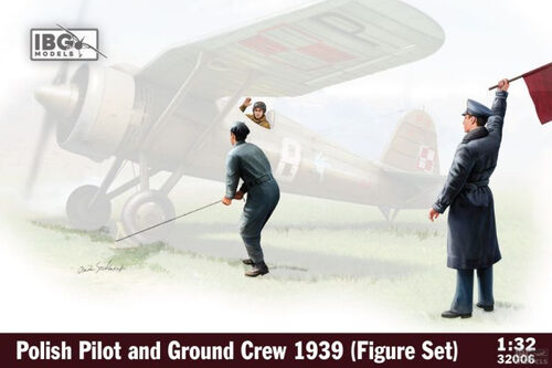 IBG 32006 Polish Pilot and Groud Crew 1939 (Figure Set)