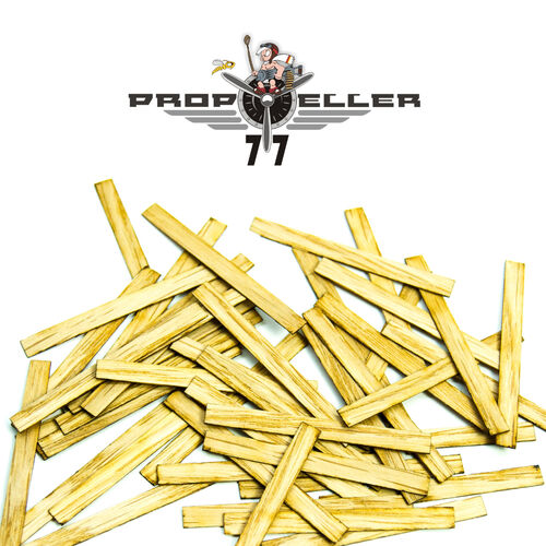 77propeller 503 Wooden Oak Boards - 50 Pieces