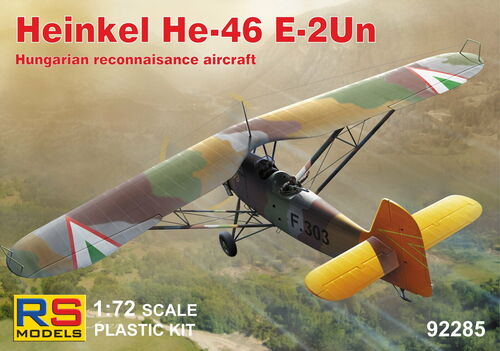 RS Models 92285 Heinkel He-46 E-2Un - Hungarian Reconnaissance Aircraft