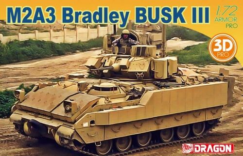Dragon 7678 M2A3 Bradley BUSK III w/3D Printed Parts