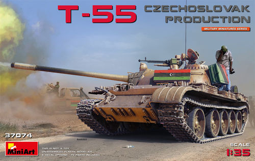 MiniArt 37074 T-55 Czechoslovak Production
