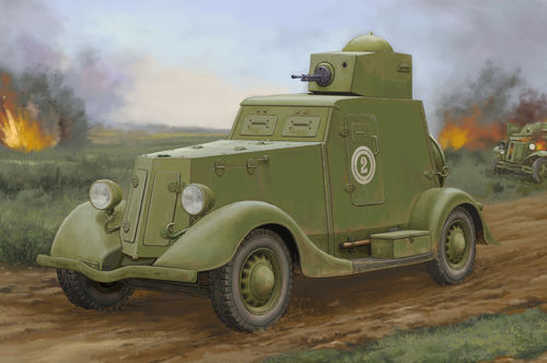 Hobby Boss 83883 Soviet BA-20 Armored Car Mod.1939