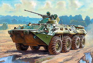 Zvezda 3560 Russian BTR-80A Personnel Carrier