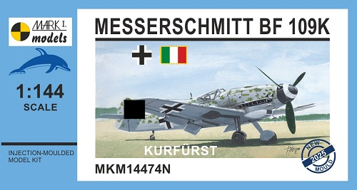 Mark I Models 144074N Messerschmitt Bf-109 K-4 Kurfurst (2 mod.)