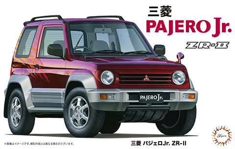 Fujimi 046723 Mitsubishi Pajero Jr ZR-II With Window Frame Masking