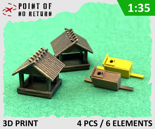 Point Of No Return 35-23045 Bird House and Feeder