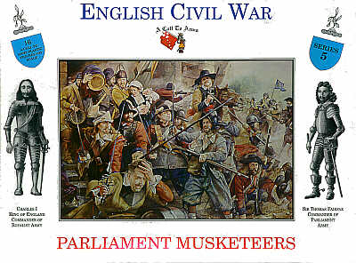 A Call To Arms 3205 Parliament Musketeers - English Civil War (16 figures)
