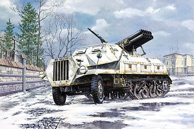 Roden 712 Sd.Kfz.4/1 Panzerwerfer 42 (PzW42 Early, 15cm)