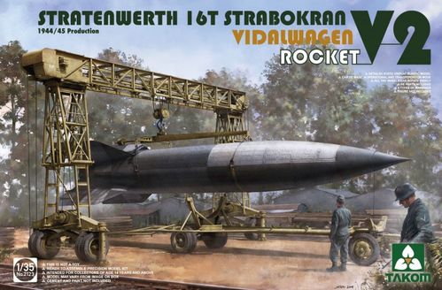 Takom 2123 16T Strabokran Vidalwagen V2 Rocket