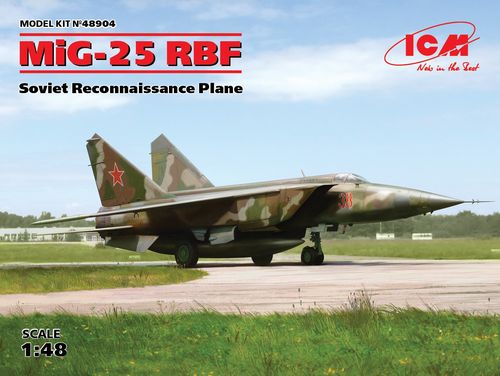 ICM 48904 MiG-25 RBF Soviet Reconnaissance Plane